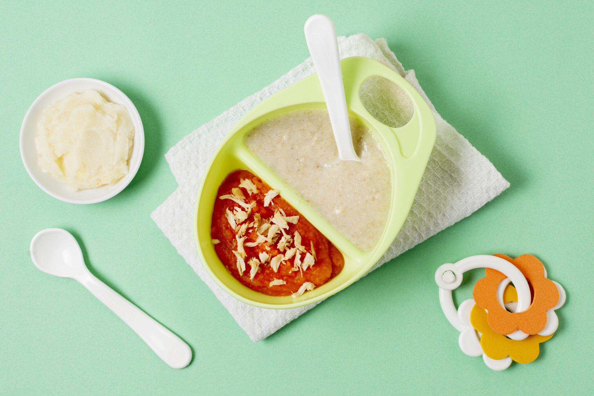 Safe and Healthy Cheese Portions for Weaning Food